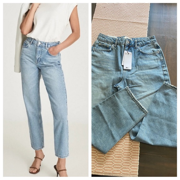 Reiss | Jeans | Nwt Reiss Elle High Rise Straight Leg Jeans | Poshmark